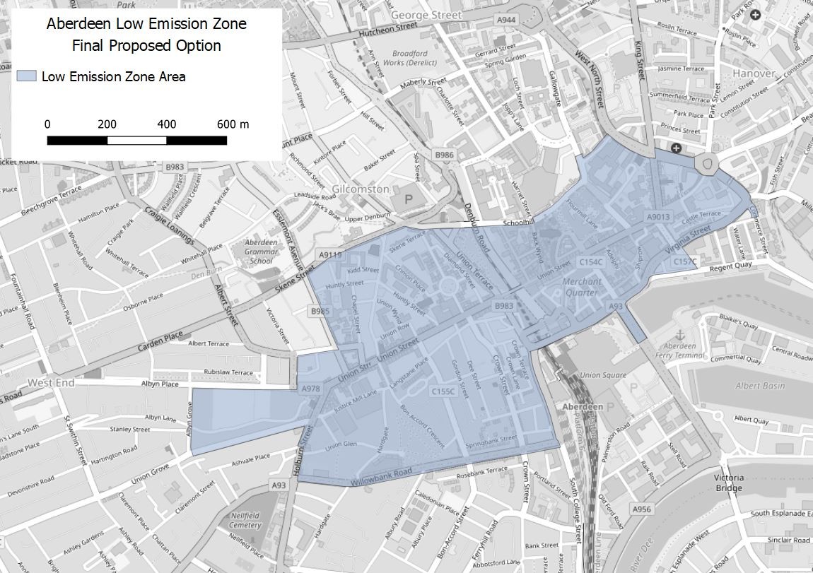 Edinburgh and Aberdeen Low Emission Zones: Public Consultation Opens ...